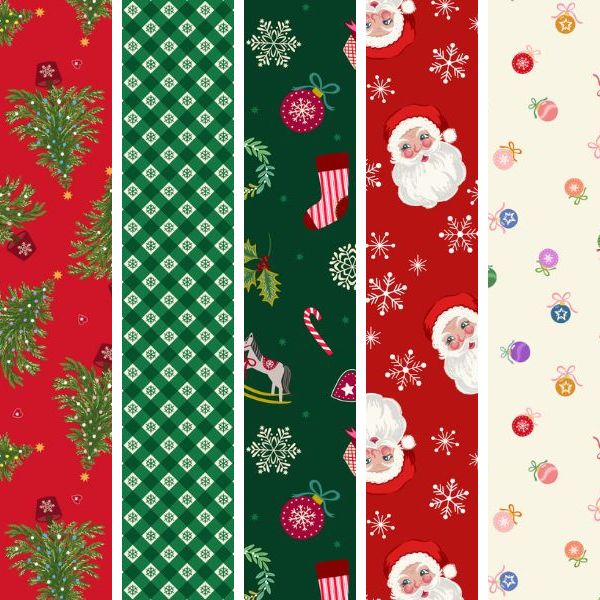 Oh Christmas Tree! Collection 2 Fat Quarter Pack