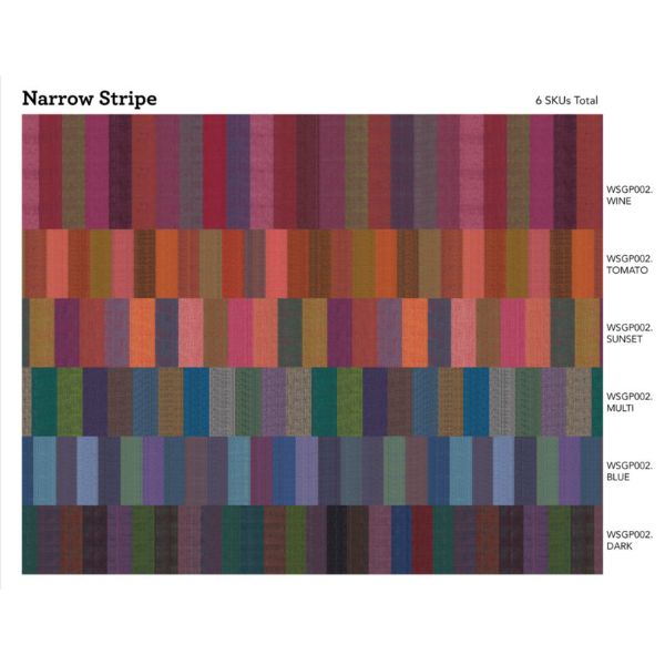 Narrow Stripes Full Yard Pack, Woven Stripes Kaffe Fassett