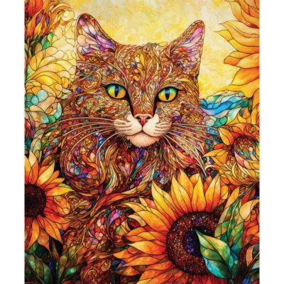 16240204P-01 Sonny in the Sunflowers Panel