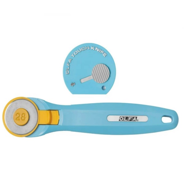 28mm Rotary Cutter with Quick Change Blade & Touch-Knife