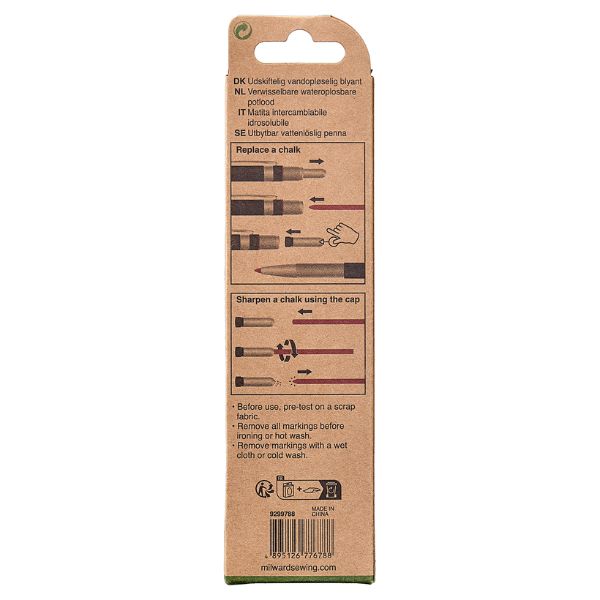 Milward Water-Soluble Chalk Pencil